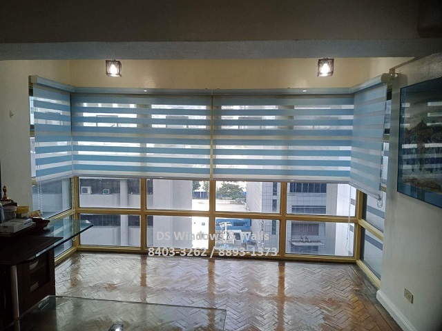 All Glass Bay Window Zebra Blinds : Muntinlupa Installation | Window ...
